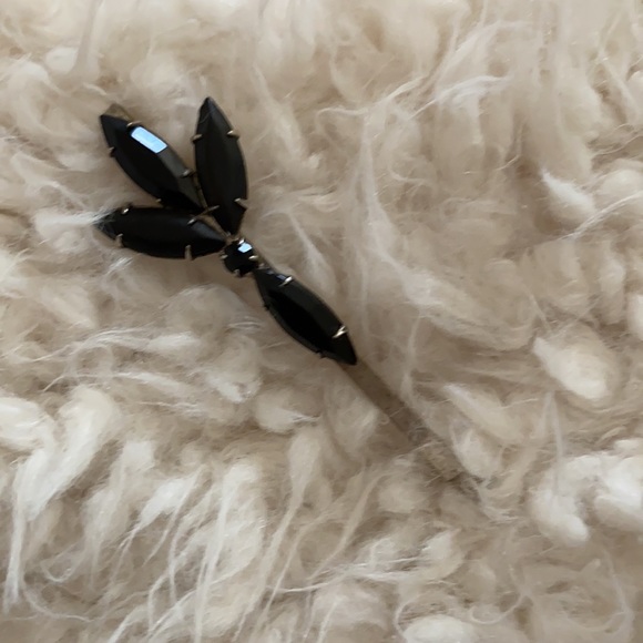 Vintage | Accessories | Vintage Bobbie Pin Black Cut Sparkles Due Its ...